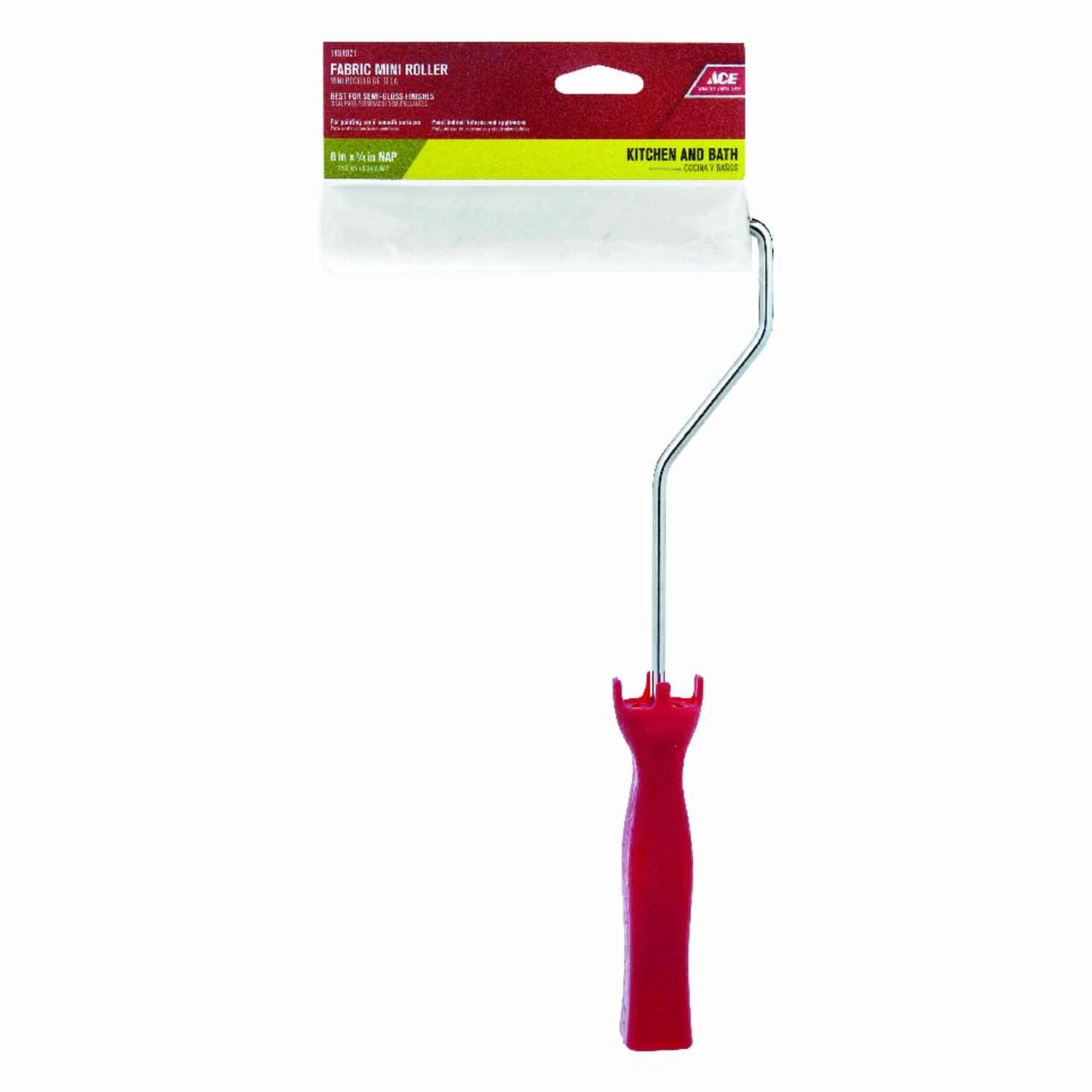 Ace 6 In. W Threaded End Mini Paint Roller Frame And Cover Set ...