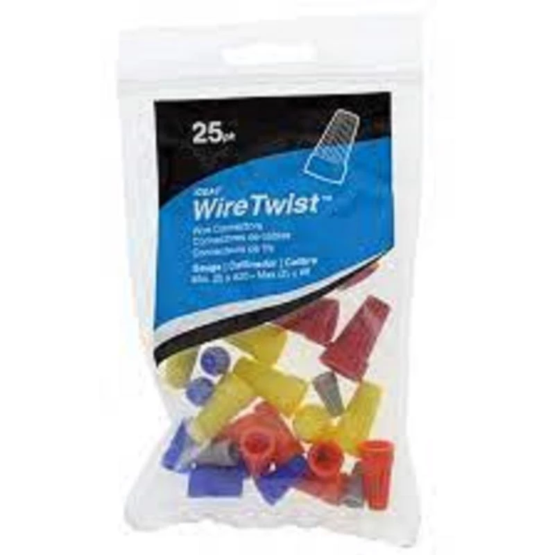 IDEAL INDUSTRIES Ideal Industries Copper Wire Connectors Assorted 25 pk ...