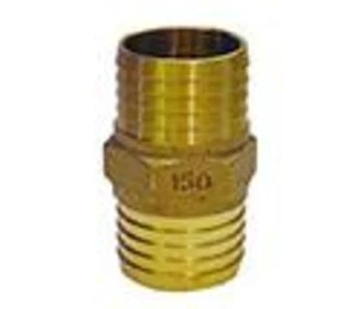 1 Inch Red Brass Insert Coupling For Plumbing And Heating Applications ...