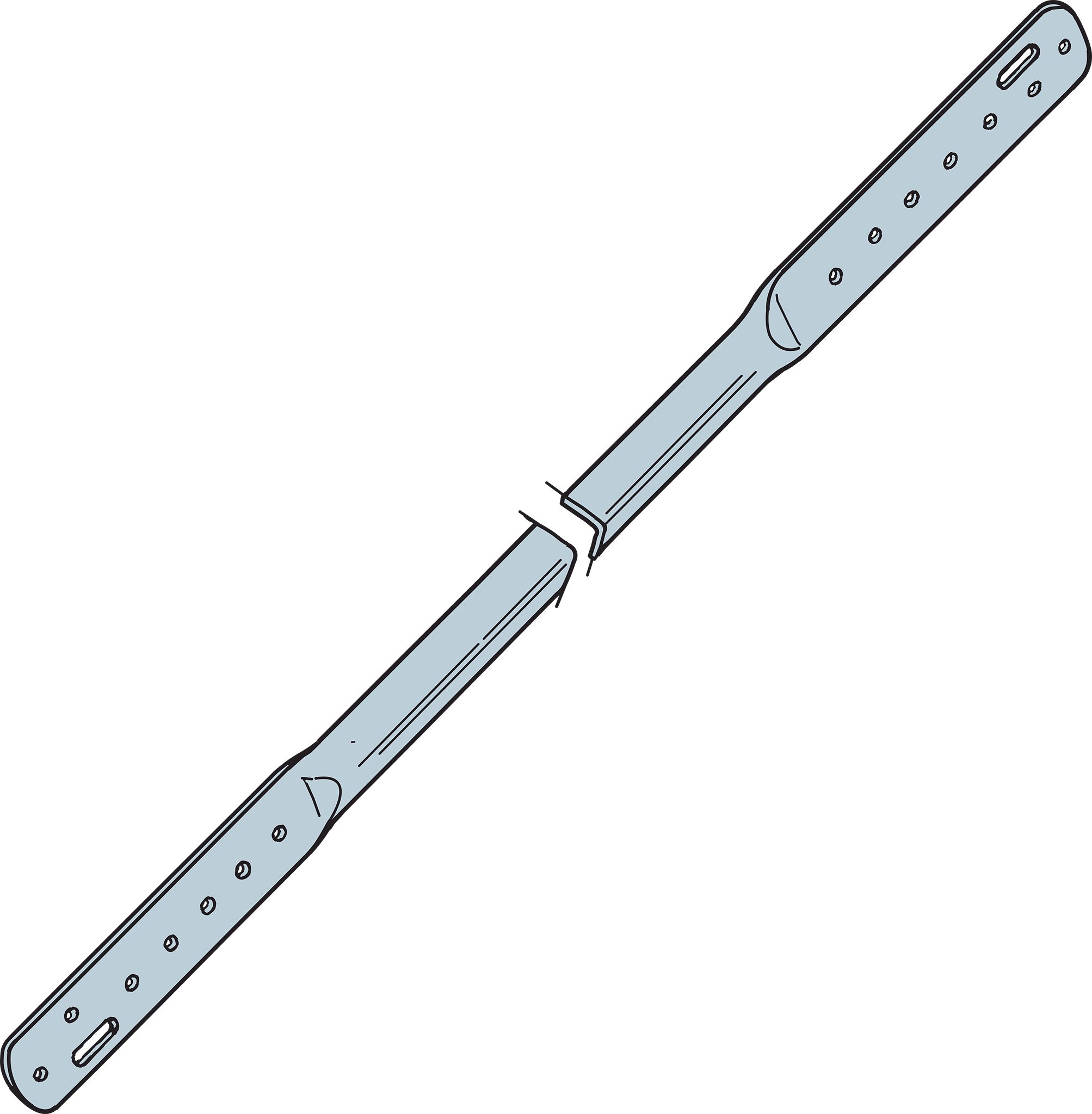 Simpson Strong Tie Simpson Strong-tie Tb27 27 In. H X 1 In. W 20 Ga ...