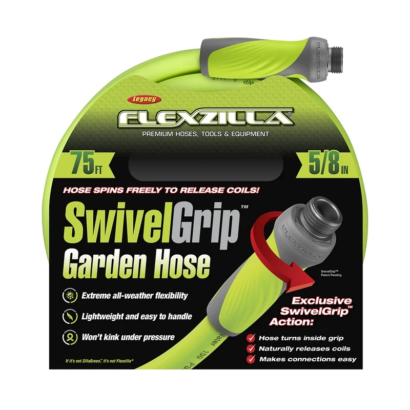 Legacy 5/8 In. Dia. X 75 Ft. L. Drinking Water Safe Garden Hose With ...