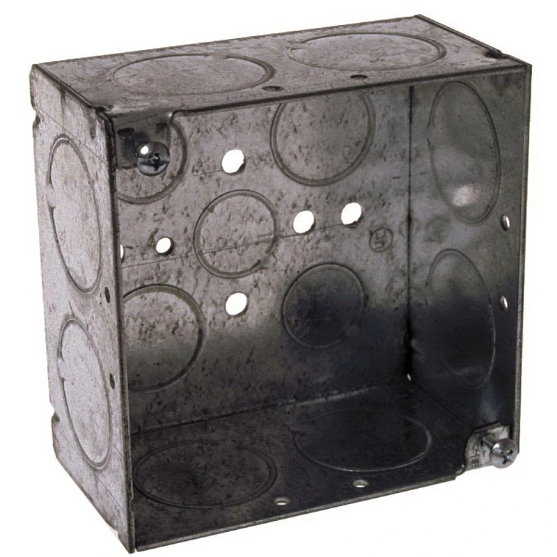 Raco 30.3 Cubic Inch Square Metal 2 Gang Outlet Box Model 8233 | Helms ...