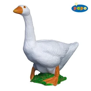 HOTALING IMPORTS 51061 White Goose Farm Animal Figure - Realistic ...
