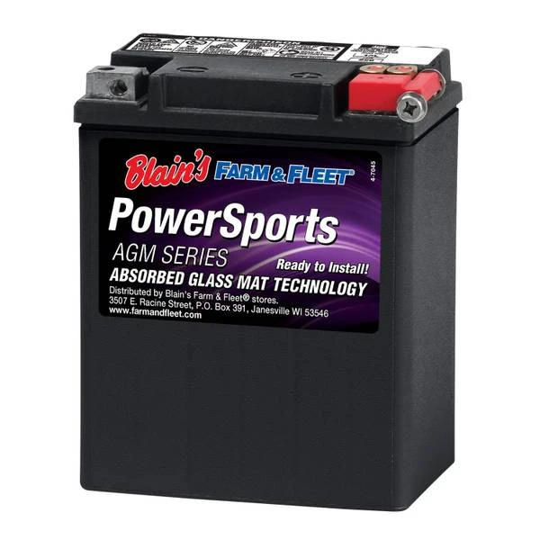 Etx15l Agm Power Sport Battery - 220 Cca Performance | Elitsac, Inc.
