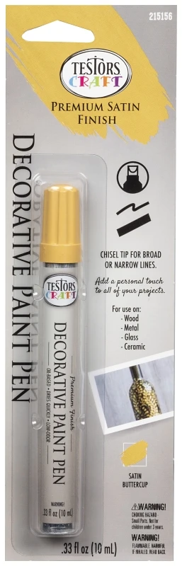 Testors Rust-oleum American Accents Satin Buttercup Decorative Paint ...