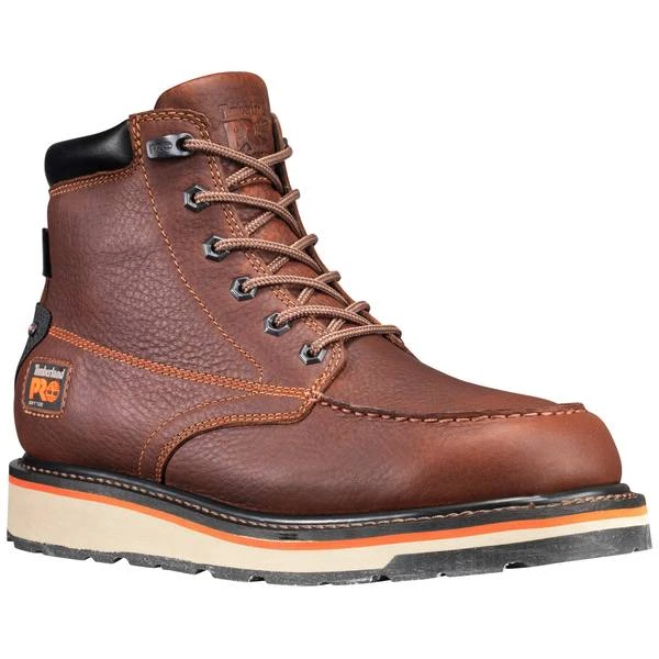 TIMBERLAND Men's Timberland PRO Gridworks 6" Moc Toe Soft Toe ...