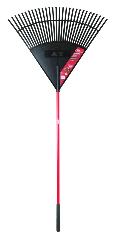 ACE TRADING- TRUPER GARDEN TOOLS 69.75 In. Long 30 Tine Poly Rake With ...