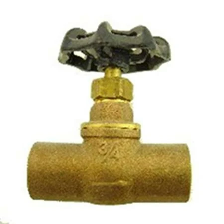 105-504 3/4 Inch Copper Stop Valve - Brass Construction | Elitsac, Inc.