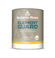 Benjamin Moore Element Guard Exterior Paint - 1 Quart Flat Finish | Klem's