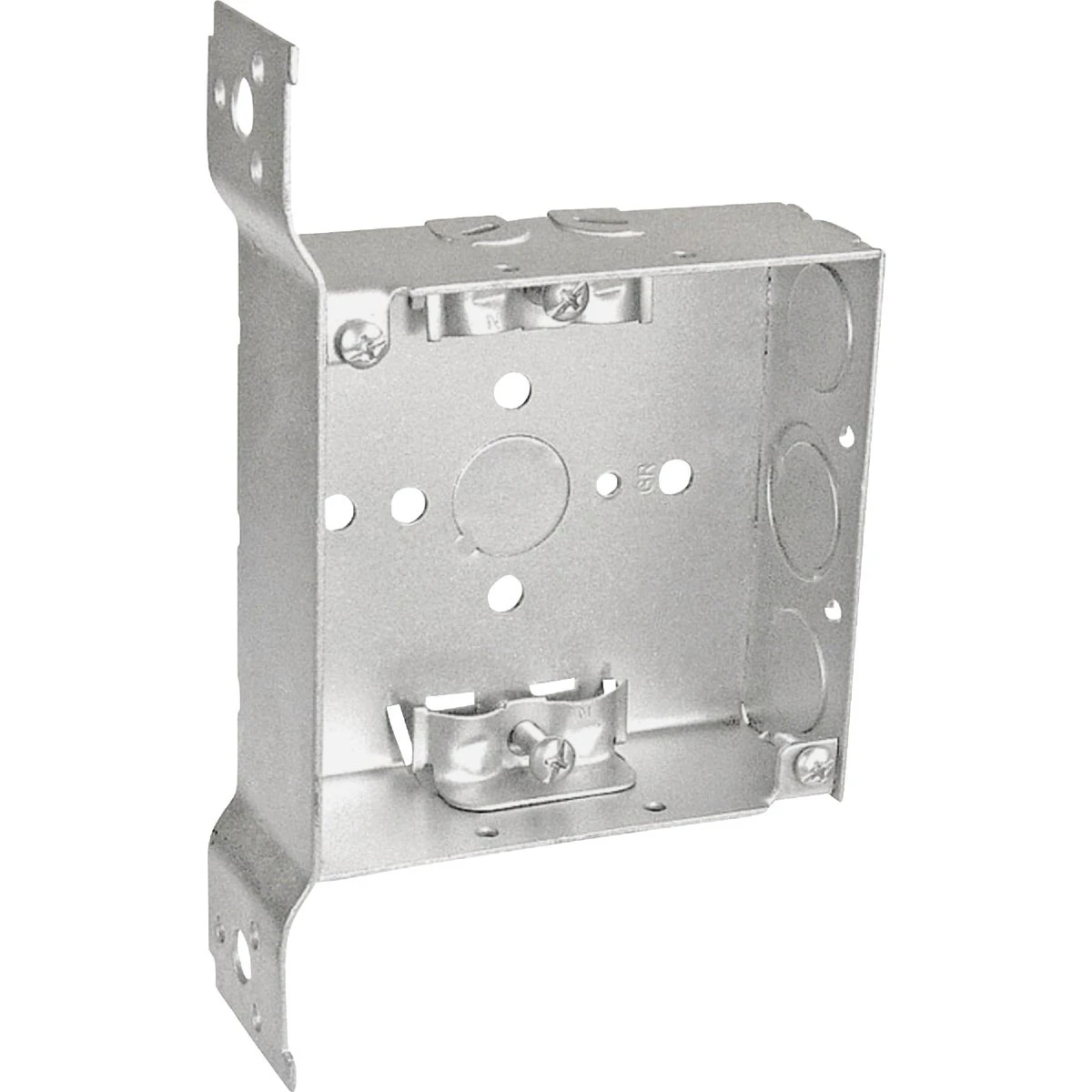 Southwire 4 In. X 4 In. Welded Steel Square Electrical Box With Bracket ...