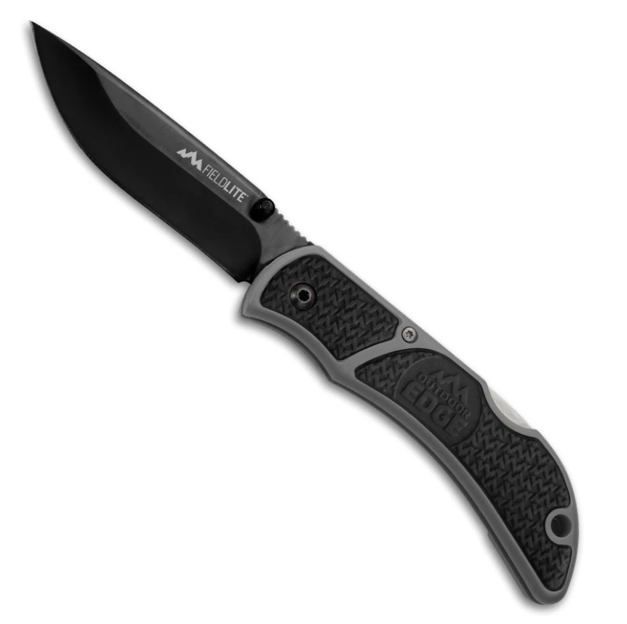 WORLDWIDE DISTRIBUTORS Fieldlite Everyday Carry Folding Knife Black 3.3 ...