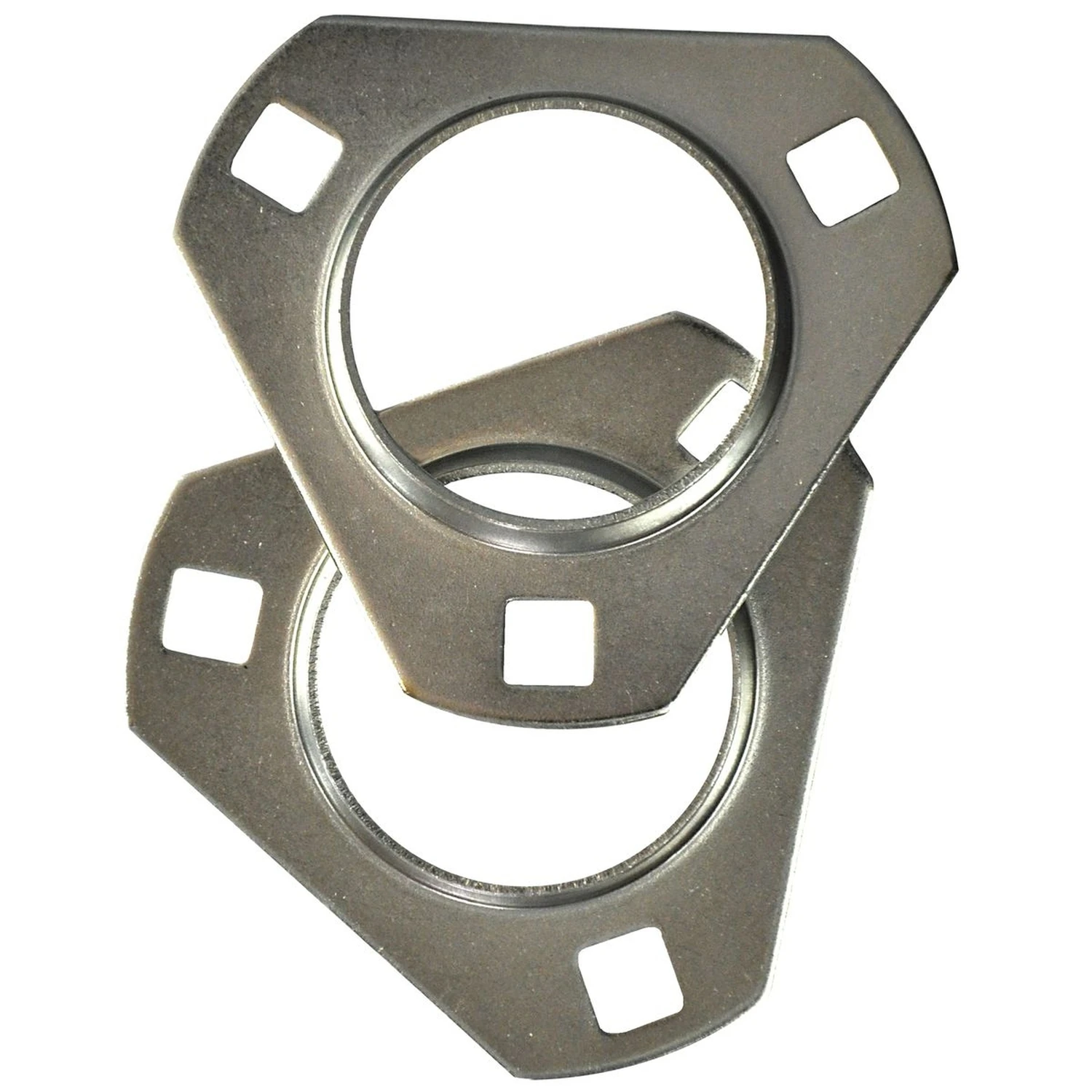 Steel Flange For Agricultural Equipment - 3-bolt Triangular Design ...