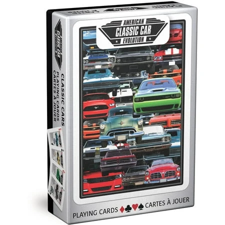 EUROGRAPHICS Muscle Cars Playing Cards - Classic Car Collection | Ranch ...