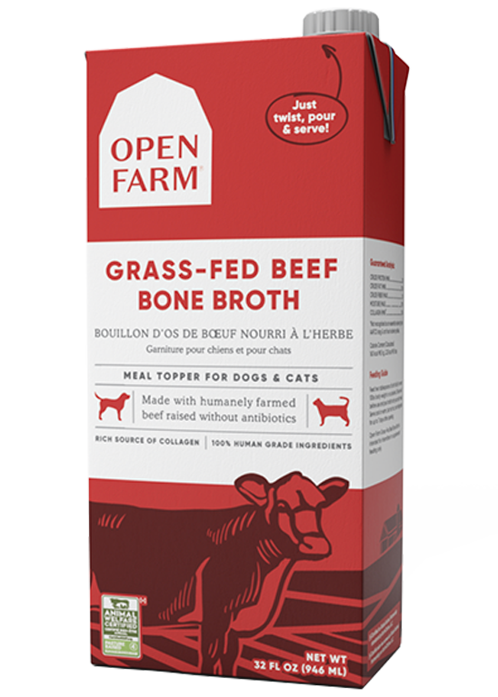 Grass-fed Beef Bone Broth For Dogs & Cats, 32 Ounces - Nutrient-rich ...