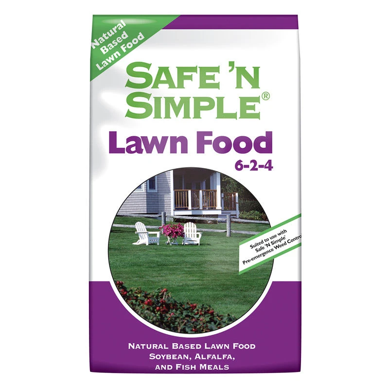 6-2-4 Lawn Food Fertilizer, 50 Pound Bag For Healthy Grass | Greenfield ...