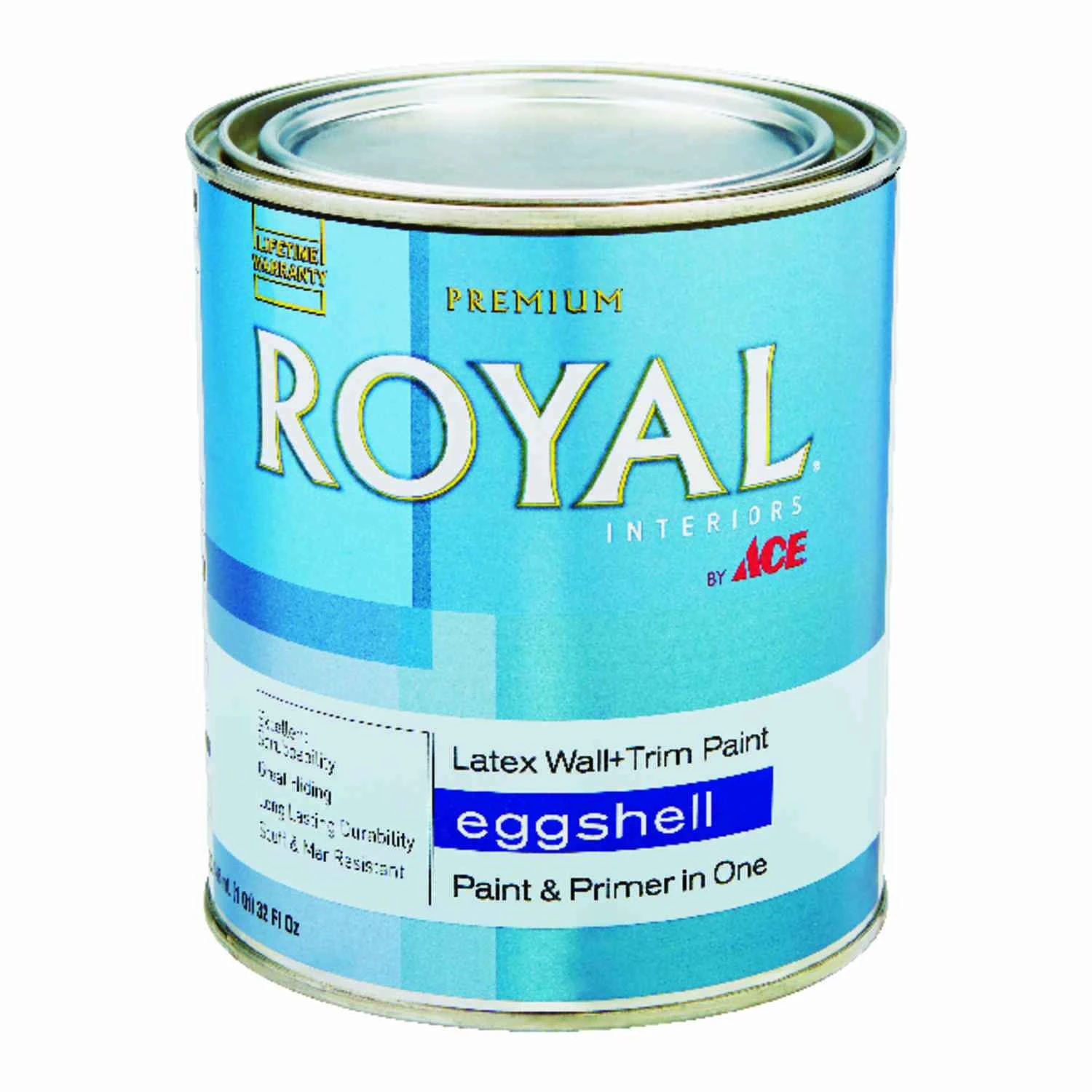 Ace Royal Eggshell High Hiding White Vinyl Acetate/ethylene Interior ...