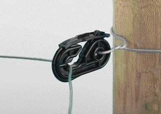 Corner Duty Post Insulator- Black 25pk | Greenfield Farmers Cooperative ...