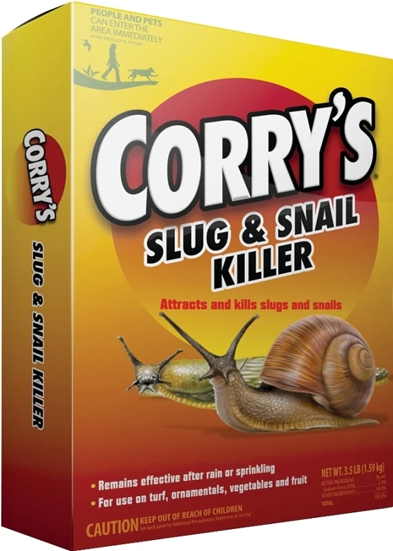 Corry's 100537446 Slug And Snail Killer, 3.5 Lb Box For Vegetable ...