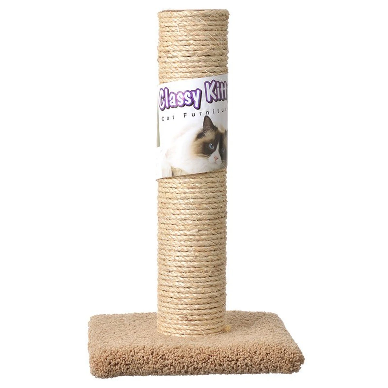 Sisal Cat Post 20 Inch - Durable And Sturdy Cat Scratching Post ...