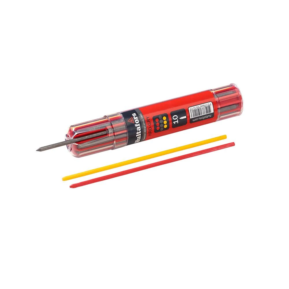 Hultafors Carpenter Pencil Refill With Smart Container, Graphite, Red ...