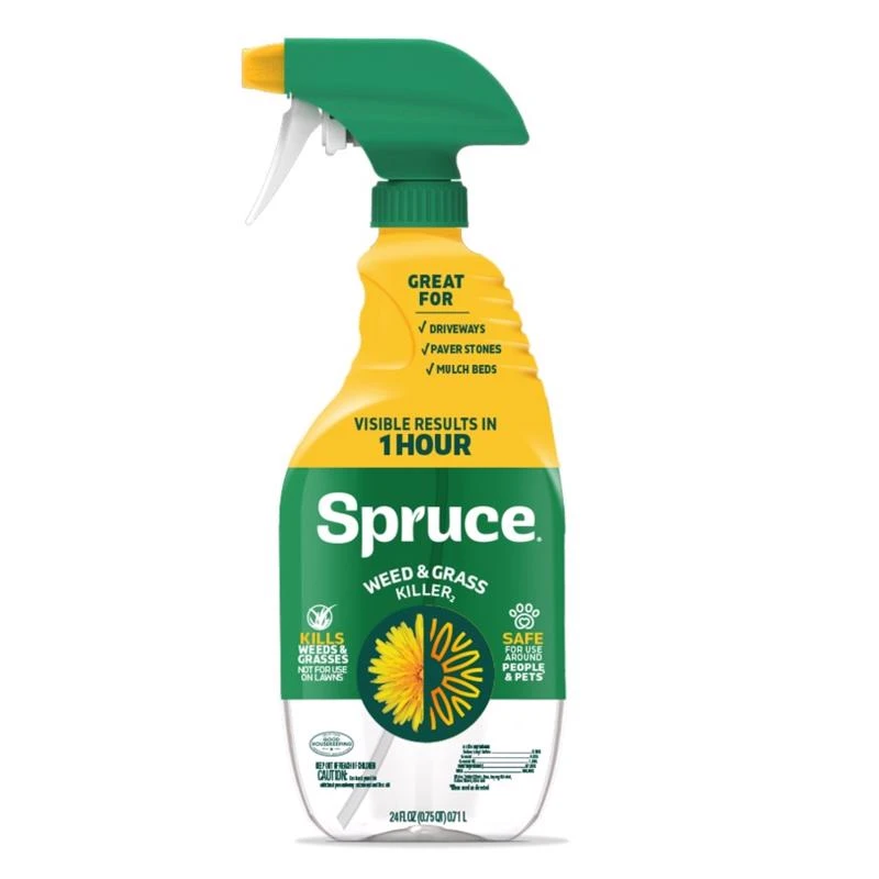 Spruce Weed And Grass Killer Rtu Liquid 24 Oz Trigger Spray | Klem's