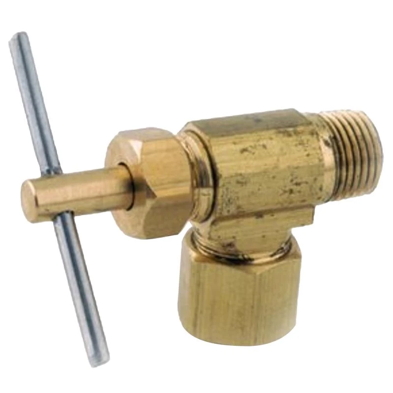 Anderson Metals 3/8 In. X 1/4 In. Brass Needle Valve For Plumbing ...