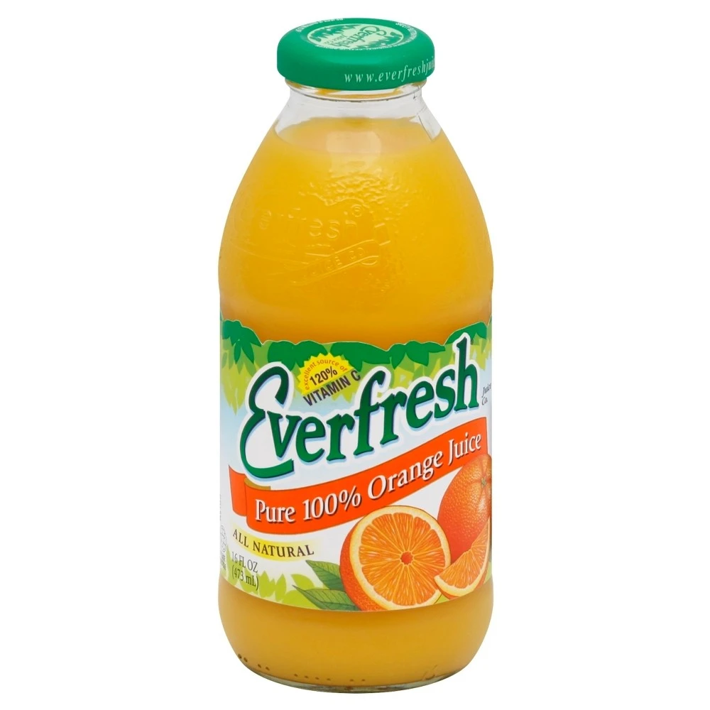 16OZ EVERFRESH ORANGE JUICE | Gorhams