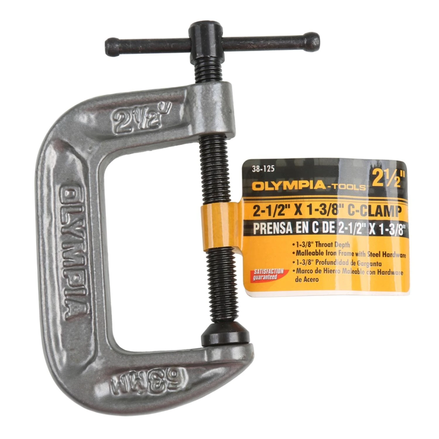 EMERY WATERHOUSE Olympia Tools 2.5 In. X 1.375 In. Heavy Duty C-clamp ...