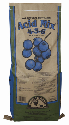 Down To Earth Acid Mix 4-3-6 Fertilizer, 25-Lbs. | Grass Valley