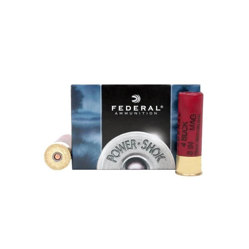 SPS Classic Buckshot 12 Gauge Shotshells - 3 In. Mag Dram, 41 Pellets ...