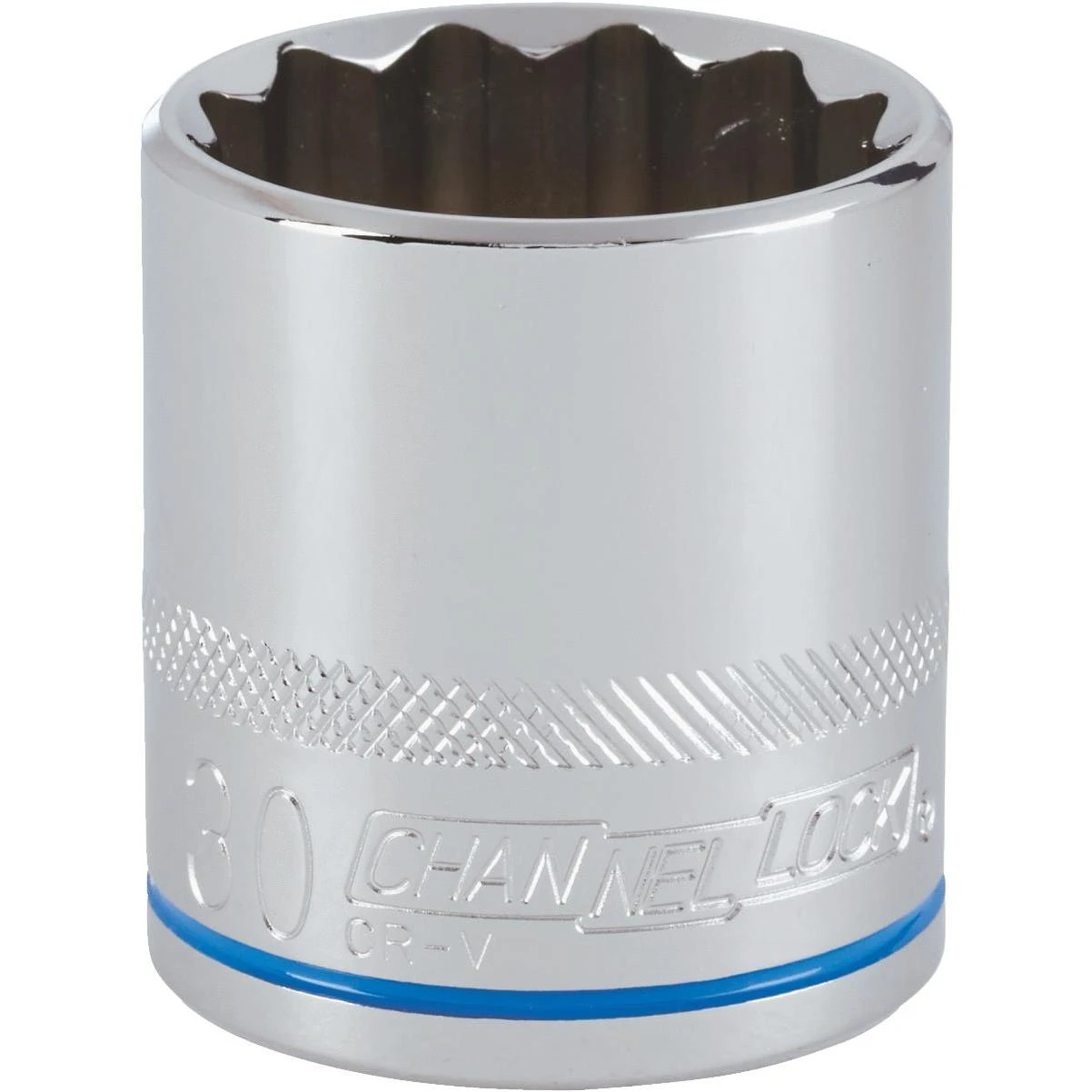 Channellock 1/2 In. Drive 30 mm 12-Point Shallow Metric Socket ...