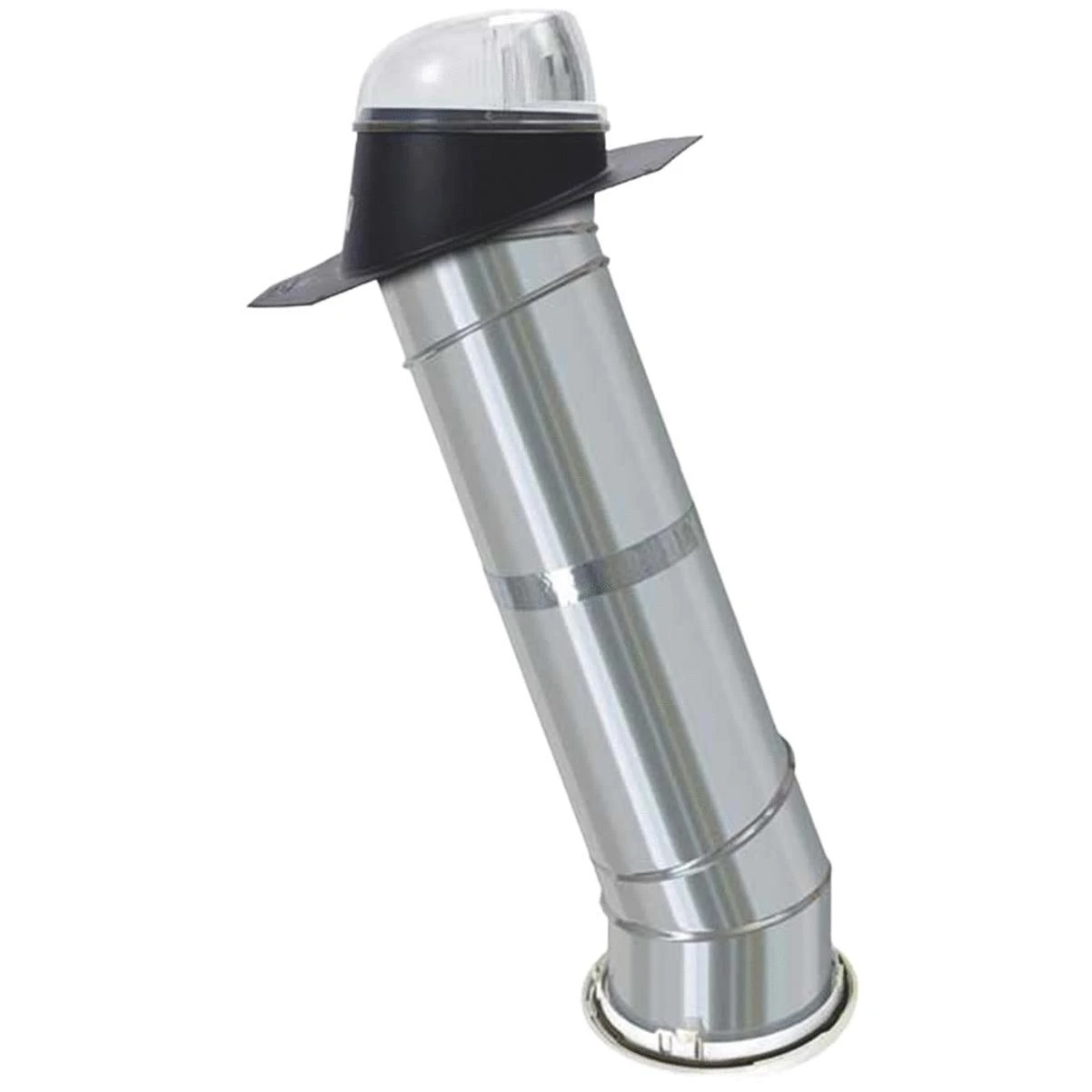 Kennedy Skylights 14 In. W. x 50 In. L. Black Rigid Tubular Skylight ...