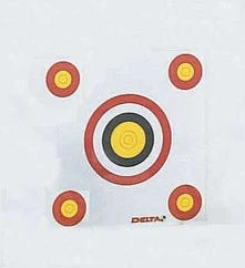 DELTA MAKENZIE TARGETS Delta Economy Target With Stand 70418, 16 X 21 X ...