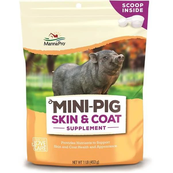 1000961 1 lbs Mini-Pig Skin & Coat Supplement - Pack of 12 | Greenfield ...