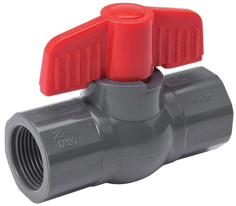 B & K 107-108 Ball Valve, 2 in Connection, FPT x FPT, 150 psi Pressure ...