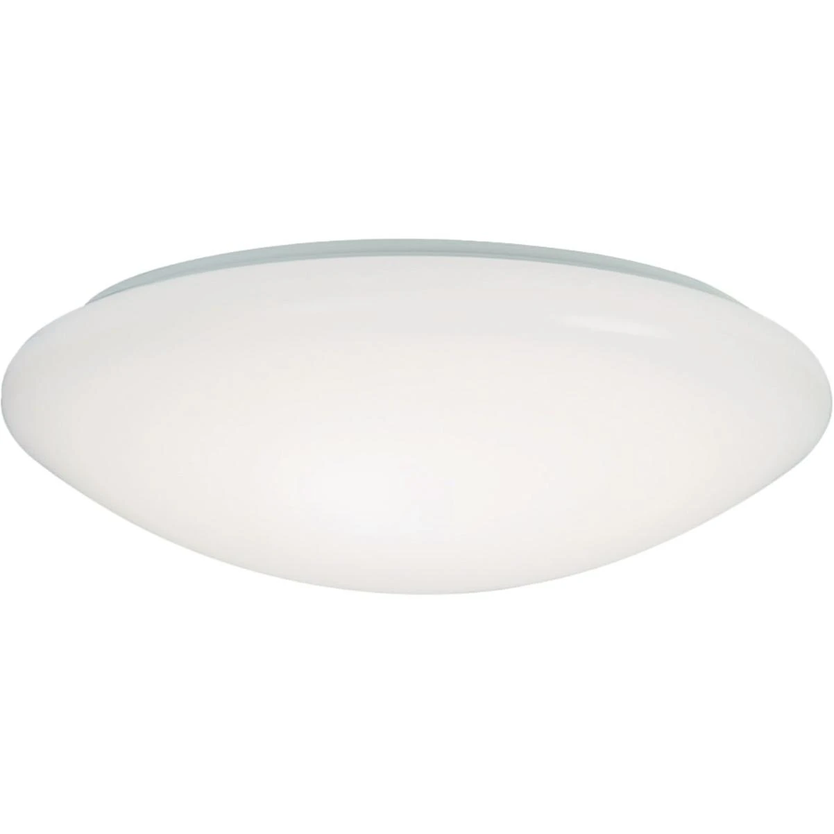 Metalux 9 In. White LED Flush Mount Ceiling Light Fixture with ...