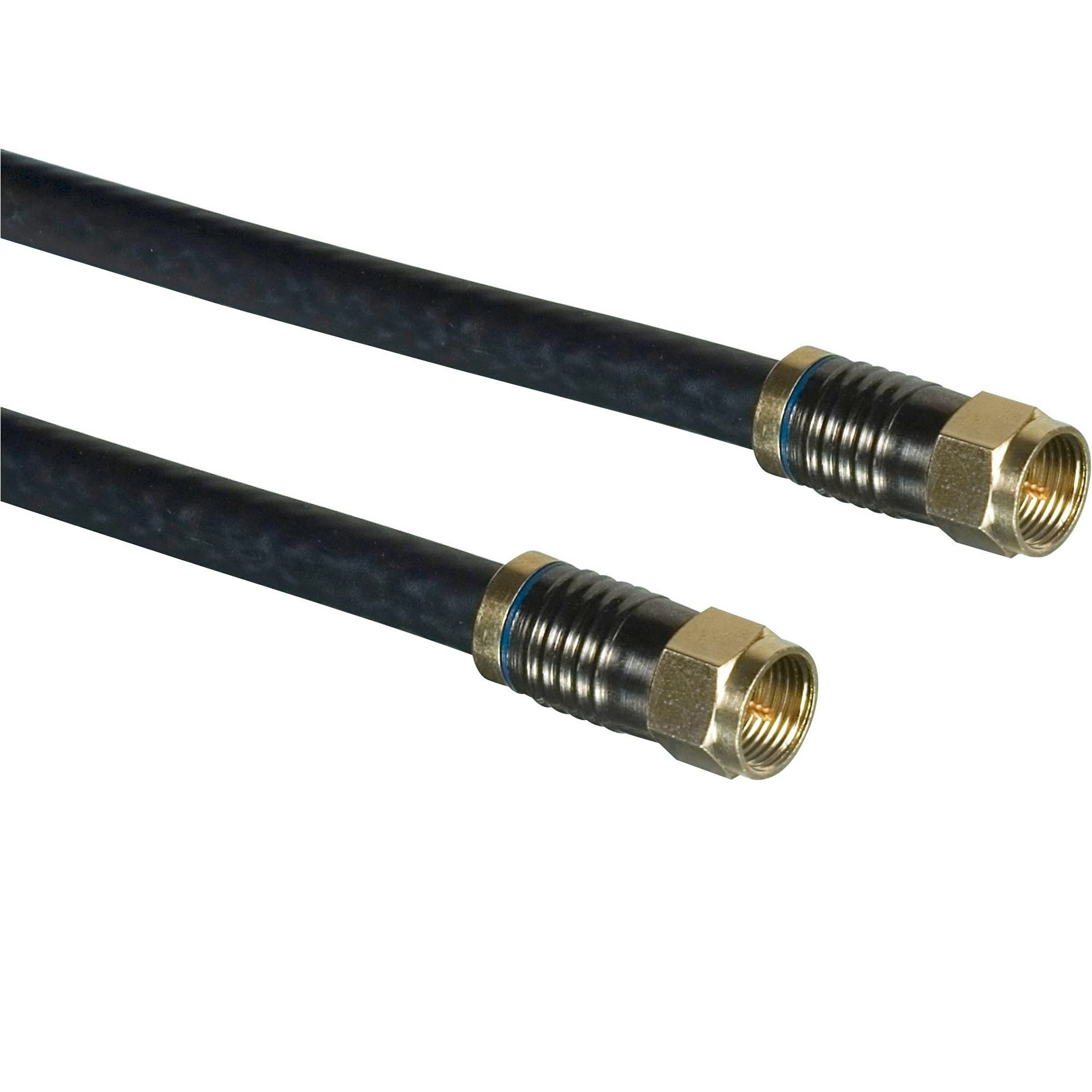 UNITED HARDWARE DISTRIBUTORS Philips 6 ft. Quad Shield Cable, RG6 ...