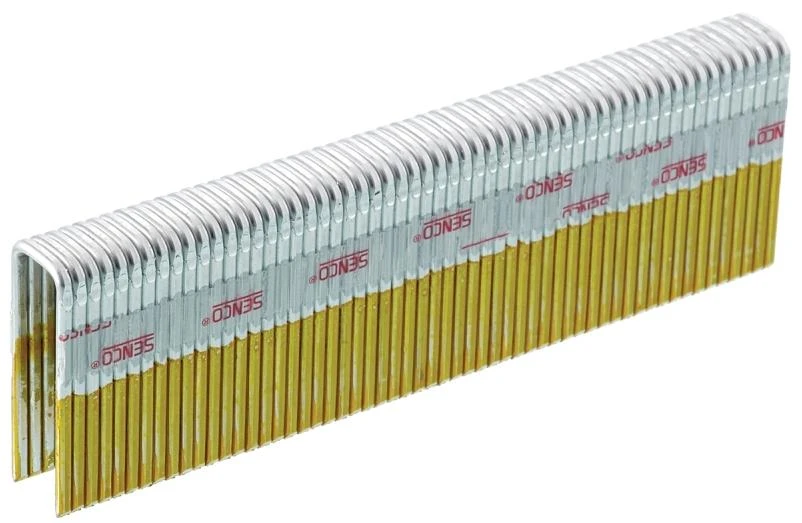 Senco Q15BAB Wire Staple, 7/16 in W Crown, 1-1/4 in L Leg, 15, Galvanized | Paradise Lumber ...