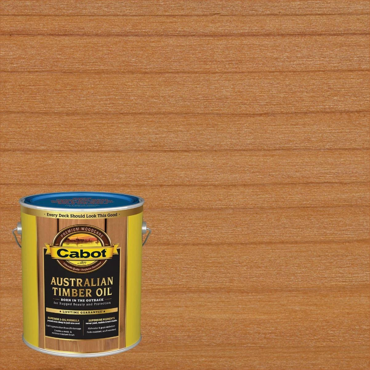 Cabot Australian Timber Oil Low VOC, Honey Teak, 1 Gal. | Grass Valley