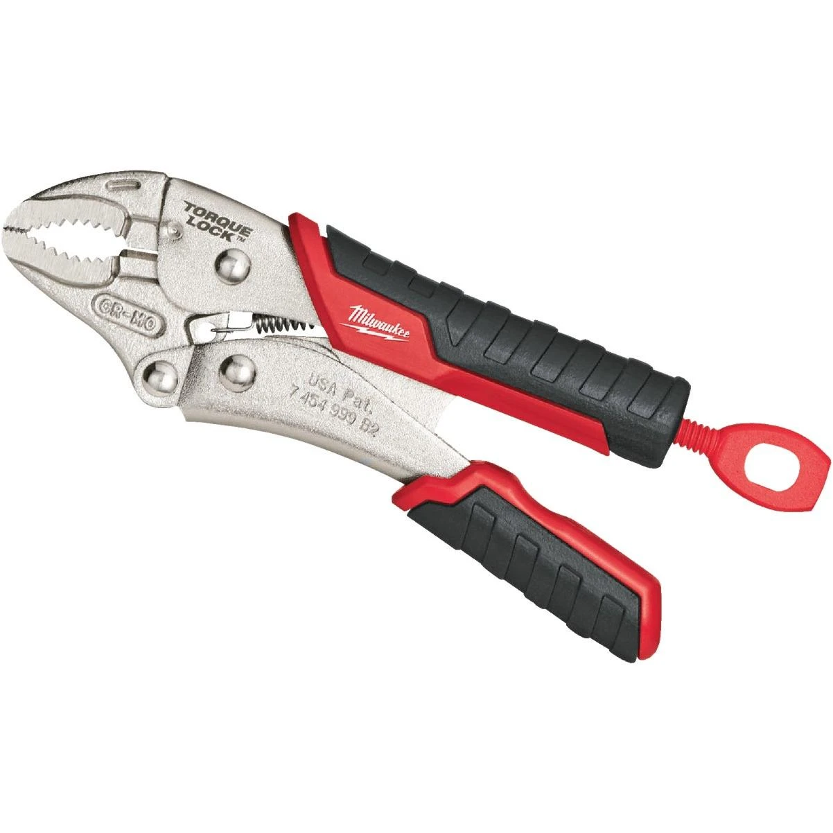 Milwaukee Torque Lock 5 In. Curved Jaw Overmold Grip Locking Pliers ...