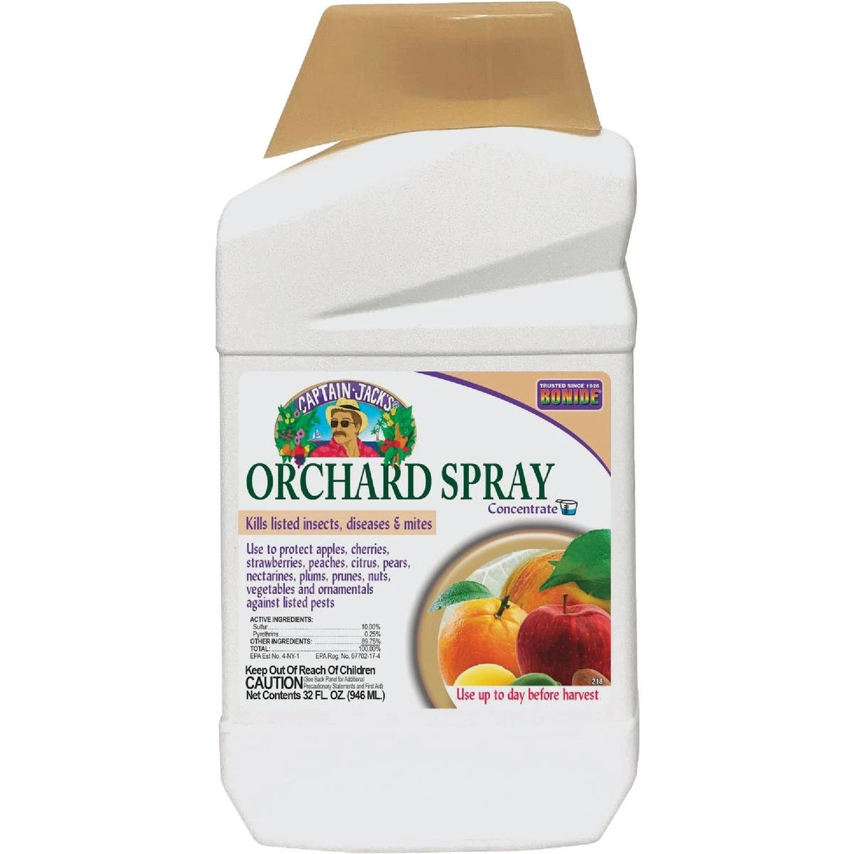 Bonide 32 Oz. Concentrate Orchard Spray Fruit Tree Insect & Disease ...
