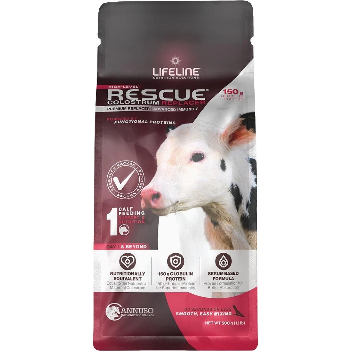 Lifeline LifeLine Rescue 1 Lb. 150G Globulin Protein High Level ...