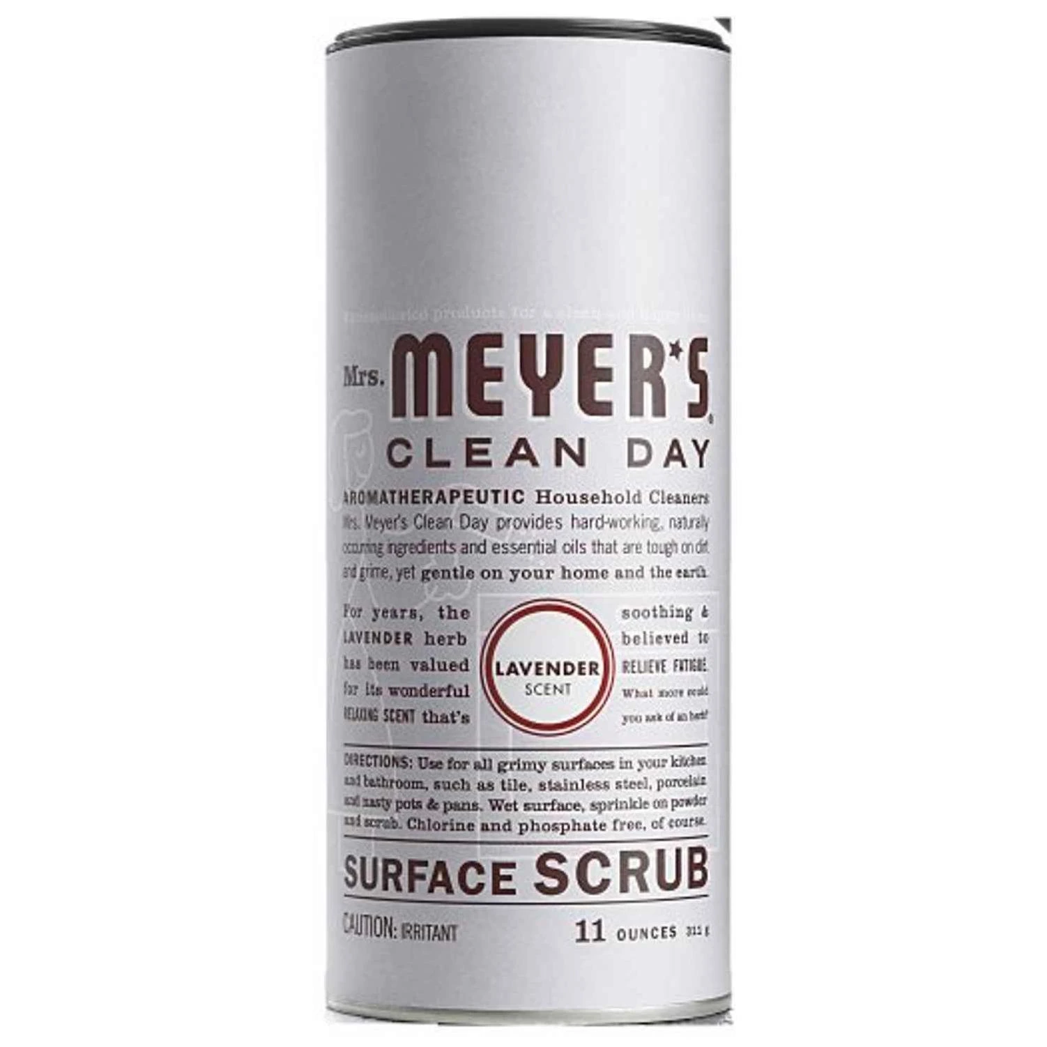 Mrs. Meyer's Clean Day Lavender Scent Surface Scrub 11 oz. Powder ...