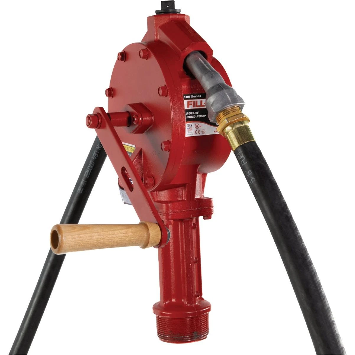 FILL-RITE Fill-Rite Rotary Hand-Operated Fuel Transfer Pump with Nozzle ...