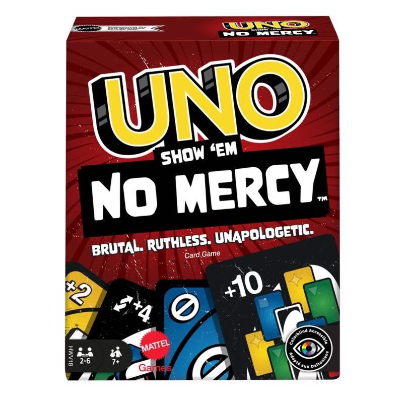 Mattel UNO SHOW 'EM NO MERCY GAME | Russell's Of Neillsville