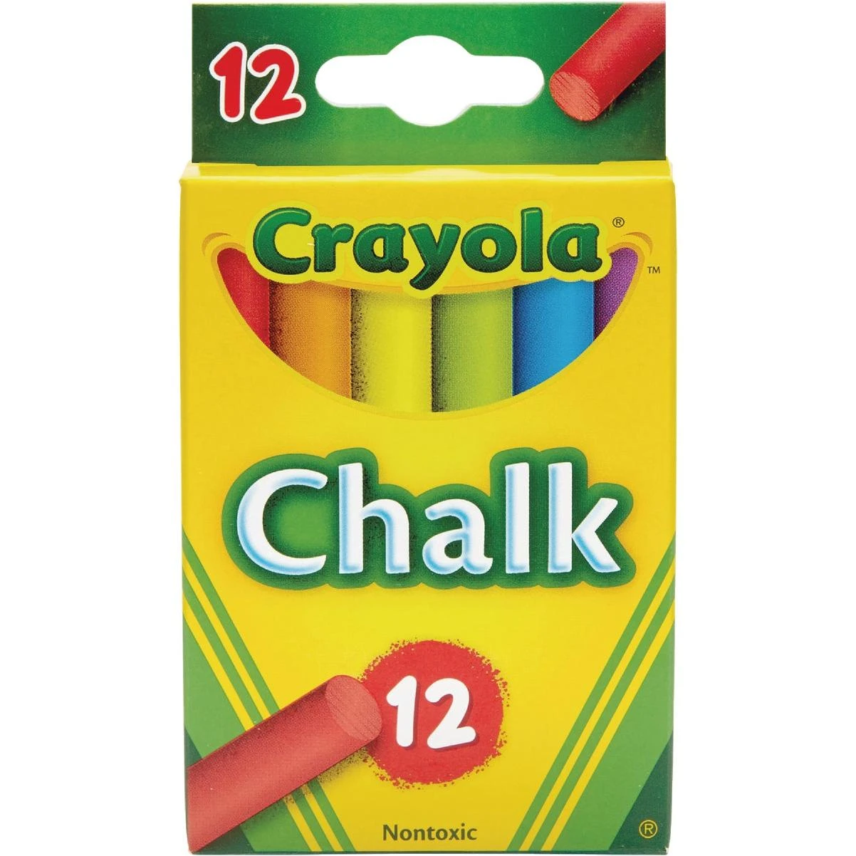 Crayola Multi-Colored Chalk (12-Count) | Elitsac, Inc.
