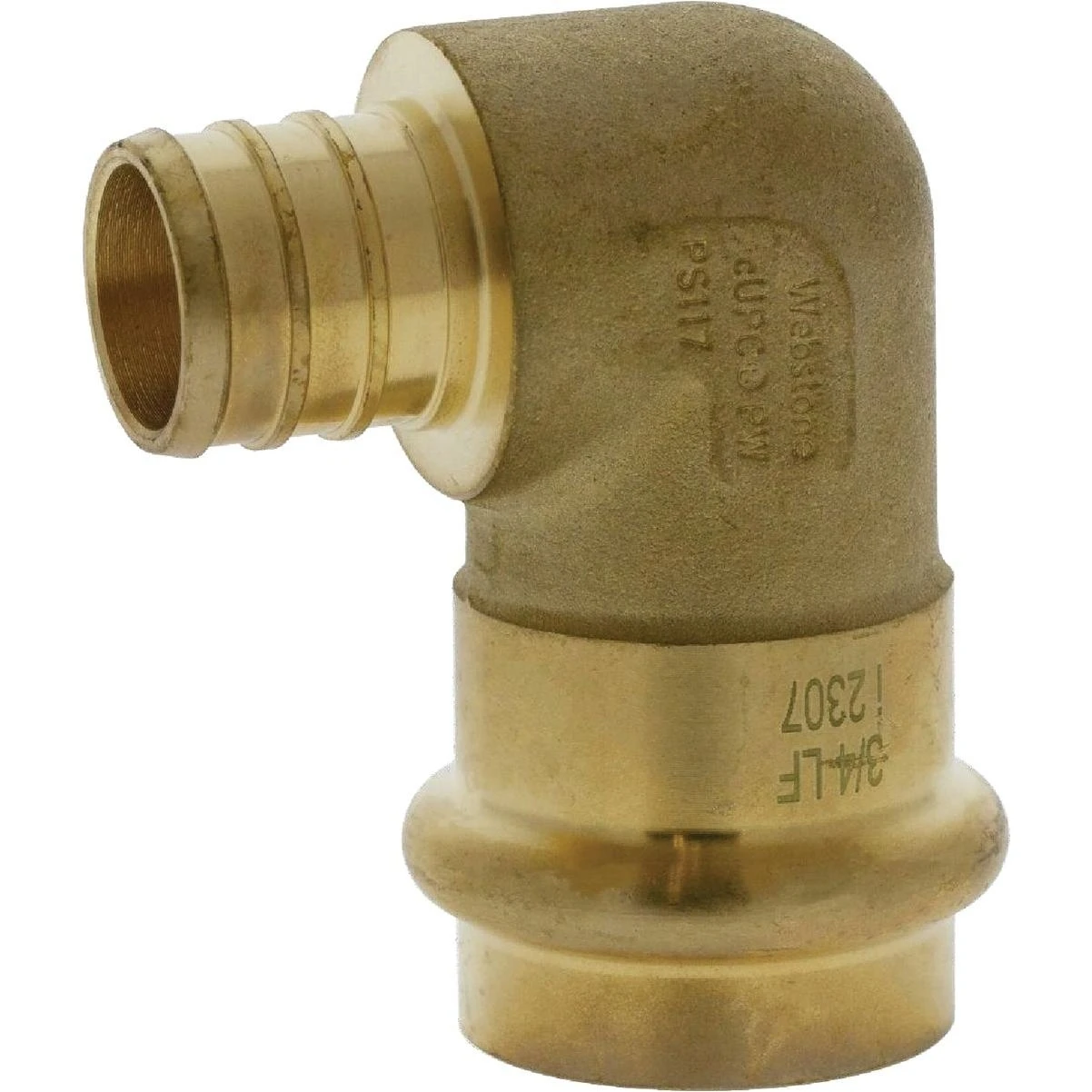Nibco 3/4 In. Press x F1807 LF BR PEX 90 Transition Elbow | Morganfield ...