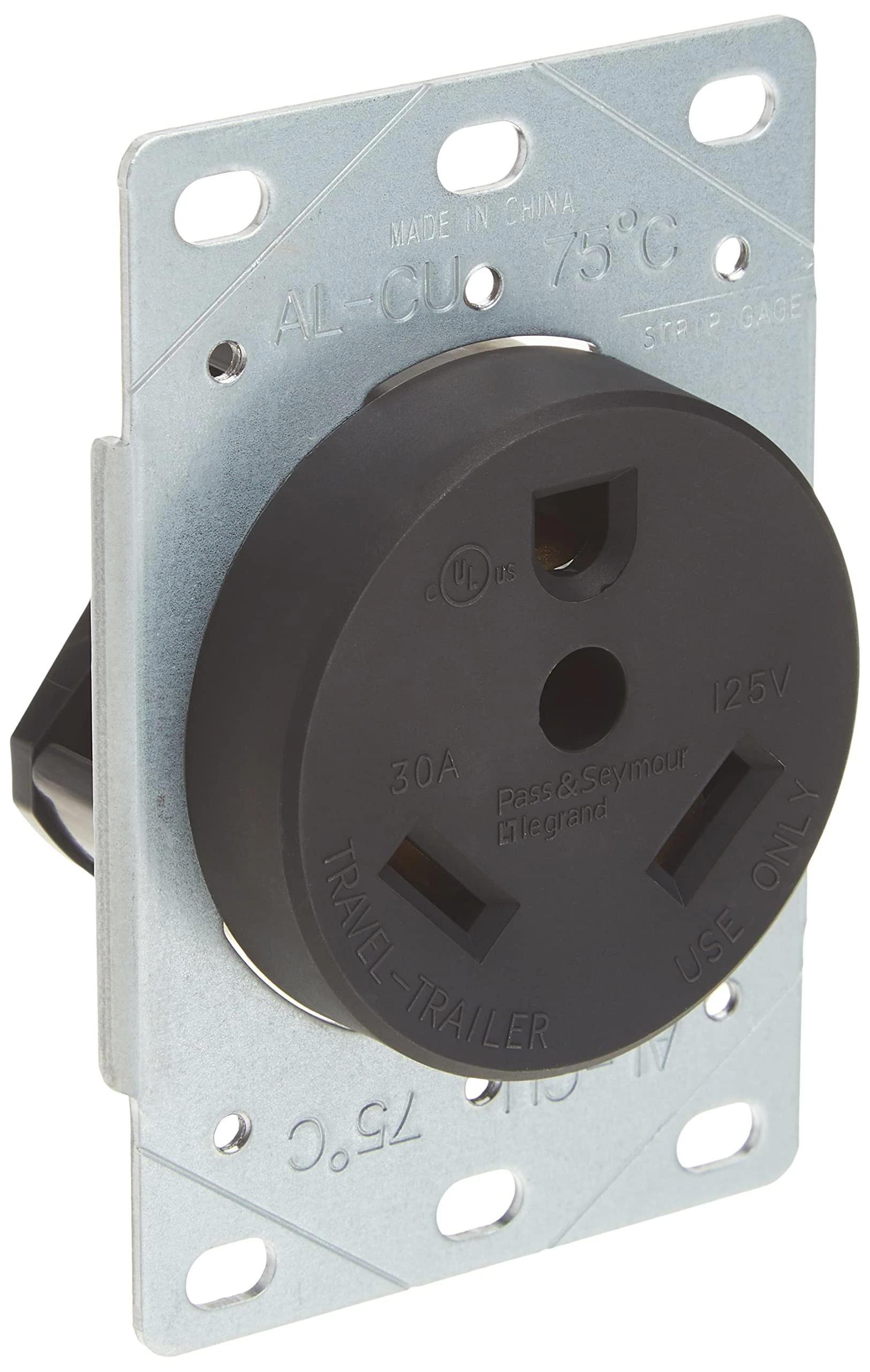 ORGILL, INC Legrand Pass & Seymour 3830CC6 30 Amp 125V 2 Pole 3 Wire ...