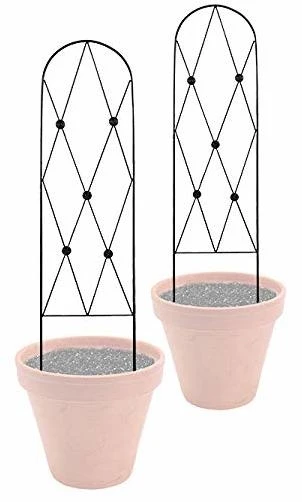 EXCEL GARDEN PRODUCTS American GardenWorks Button Pot Trellises – Pack ...