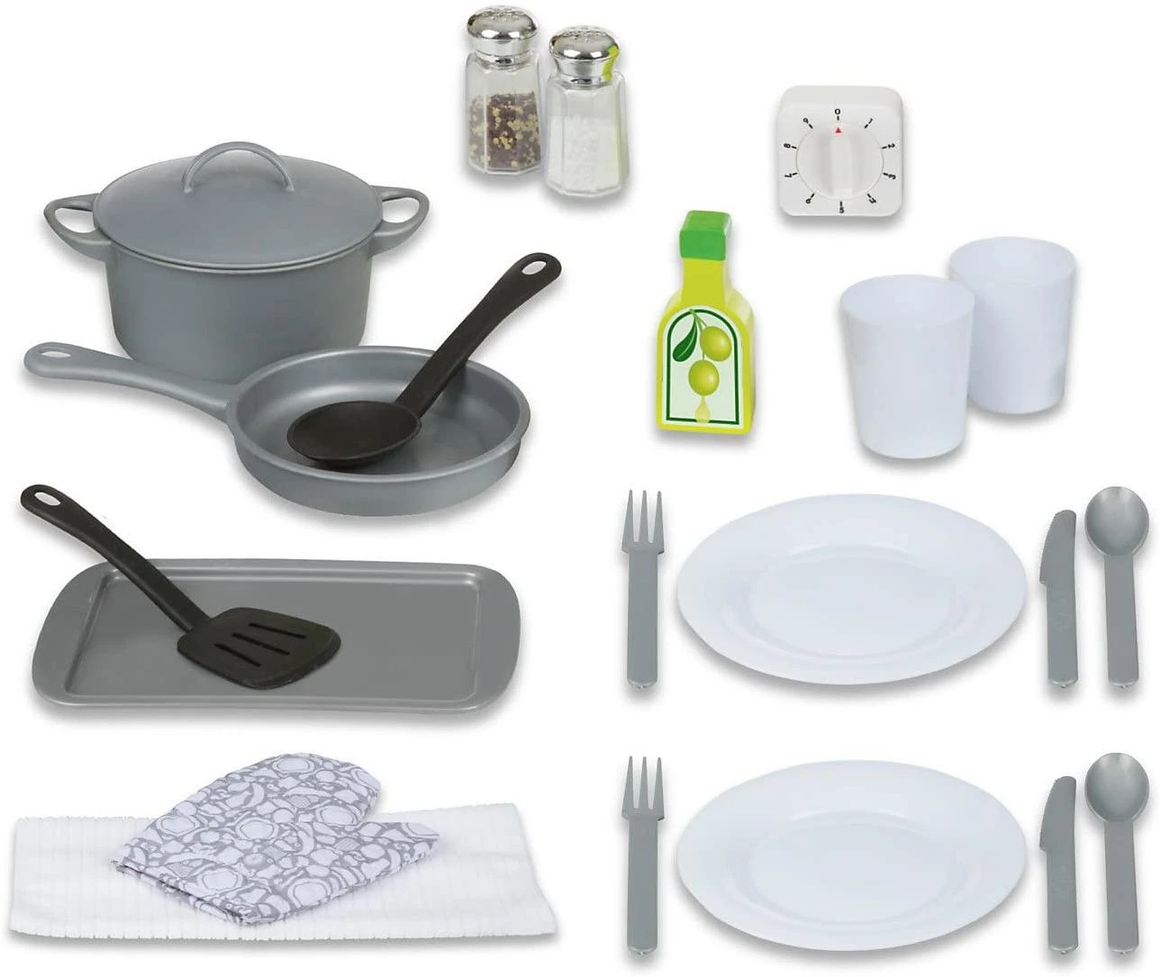 Melissa & Doug Kitchen Accessory Set | Pretend Play | Play Set | 3 ...